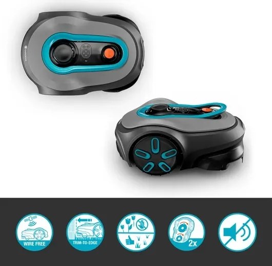 Gardena smart SILENO free - robotická sekačka na 1200 m²