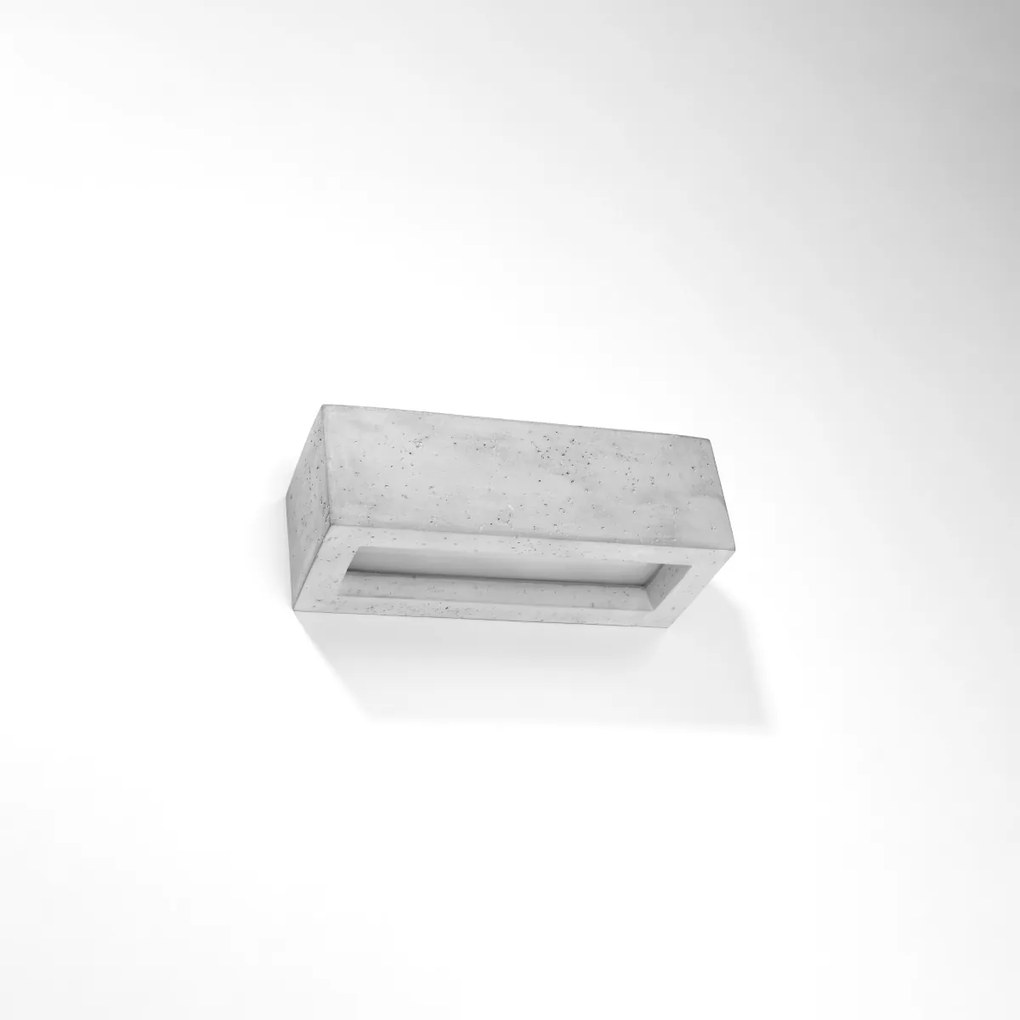 Sollux Lighting Nástěnné svítidlo VEGA 30 beton
