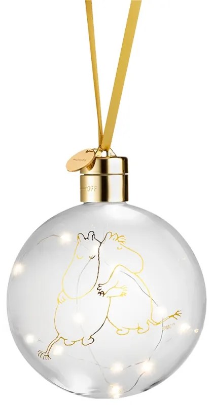 LED vánoční ozdoba Moomin 11cm / 80. výročí