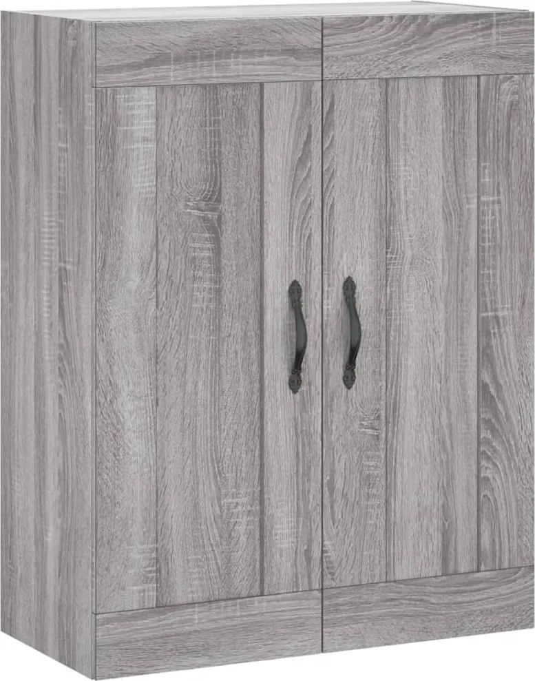 Skříň highboard šedá sonoma 69,5 x 34 x 180 cm kompozitní dřevo 3200039