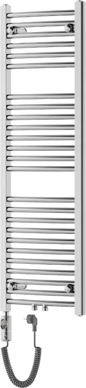 Mexen Ares, elektrické topné těleso 1200x400 mm + topná tyč 300 W, chromová, W102-1200-400-2300-01
