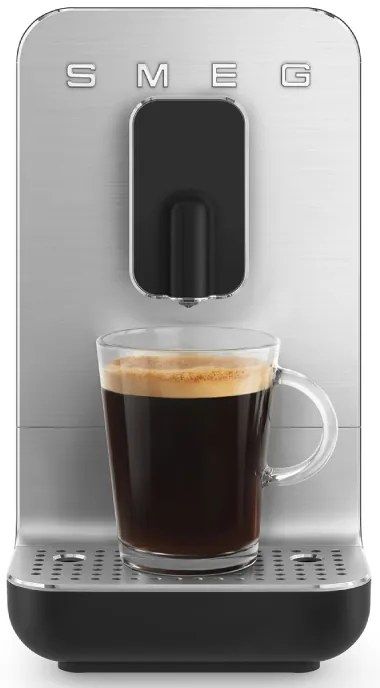 Automatický kávovar Smeg BCC01BLMEU / 1350 W / 1,4 l / matná černá