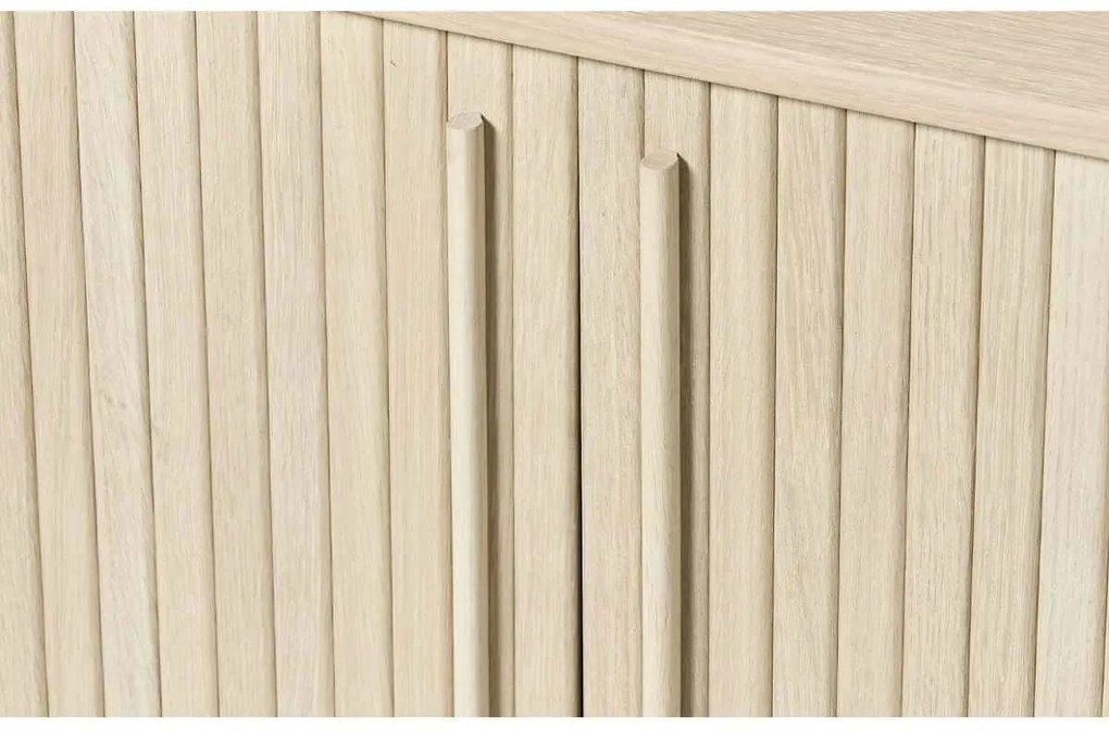 Designová komoda Palomino 140 cm bílý dub