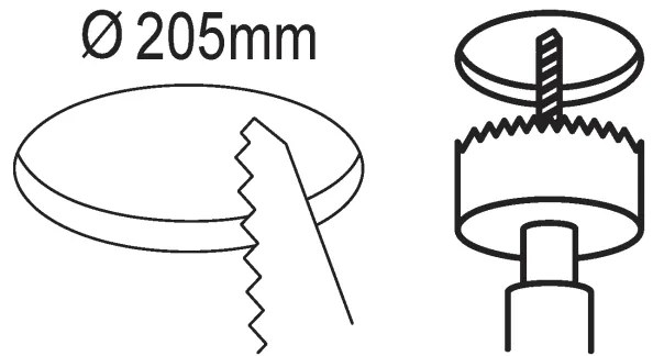 Eglo 99159 - LED Podhledové svítidlo FUEVA 5 LED/16,5W/230V