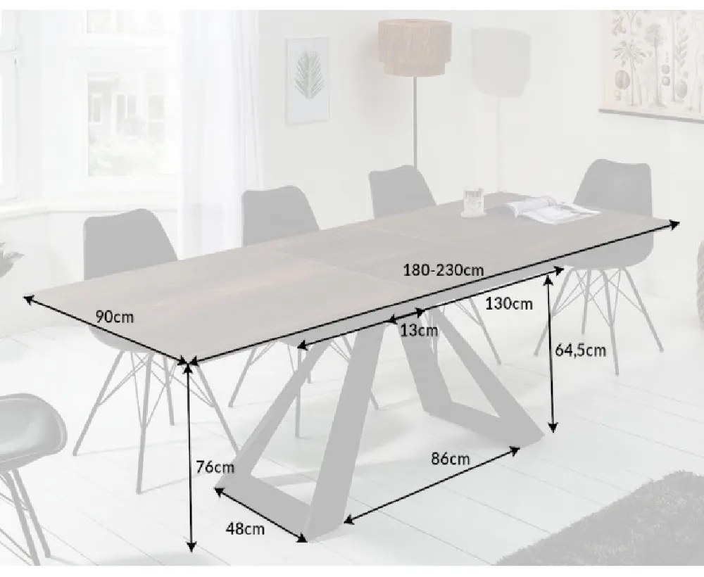 Massive home | Rozkládací jídelní stůl, keramika 180-230 cm Concord  I