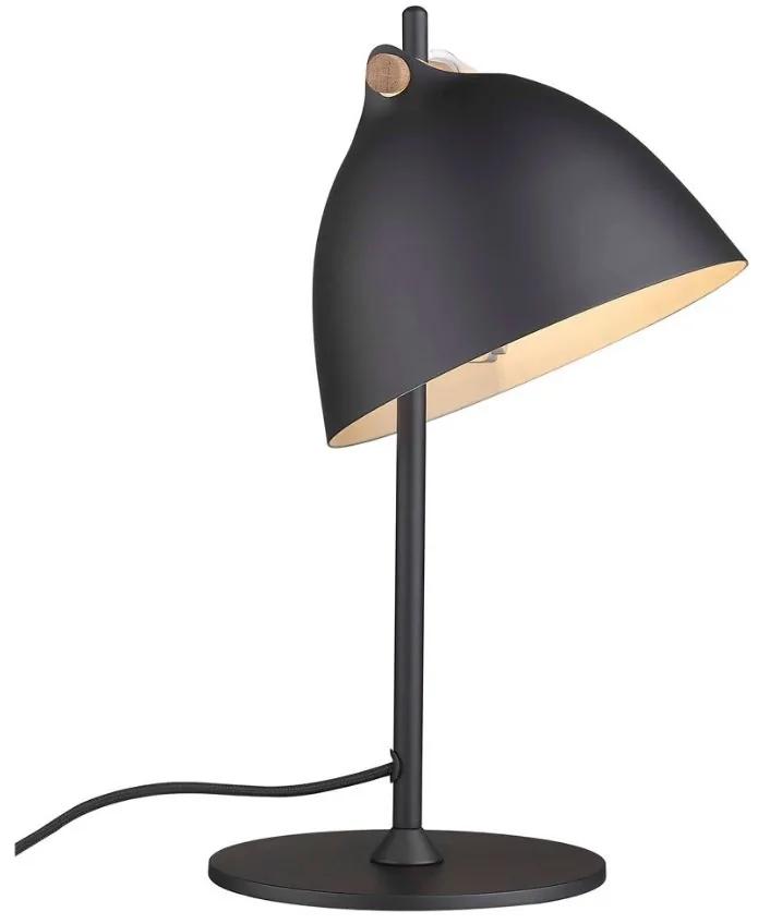 OnaDnes -20% Černá kovová stolní lampa Halo Design Arhus
