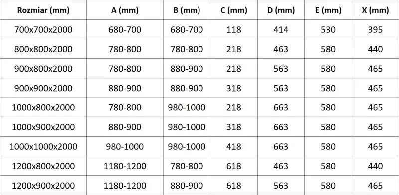 Mexen Exo sprchový kout půlkruhový asymetrický posuvný 100 x 90 cm, transparentní, černá - 8131-100-090-70-00