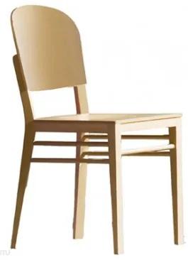 BILLIANI Dřevěná židle ALOE 432 GALERIE - čalounění Billiani BEZ LÁTKY GALERIE - Moření Billiani Lak barevný