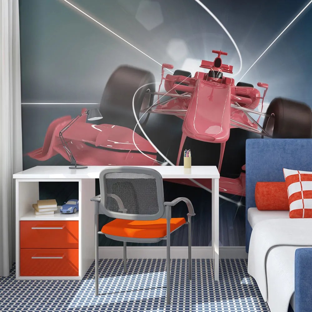 Fototapeta Bimago - Formula 1 car + lepidlo zdarma 200x154 cm