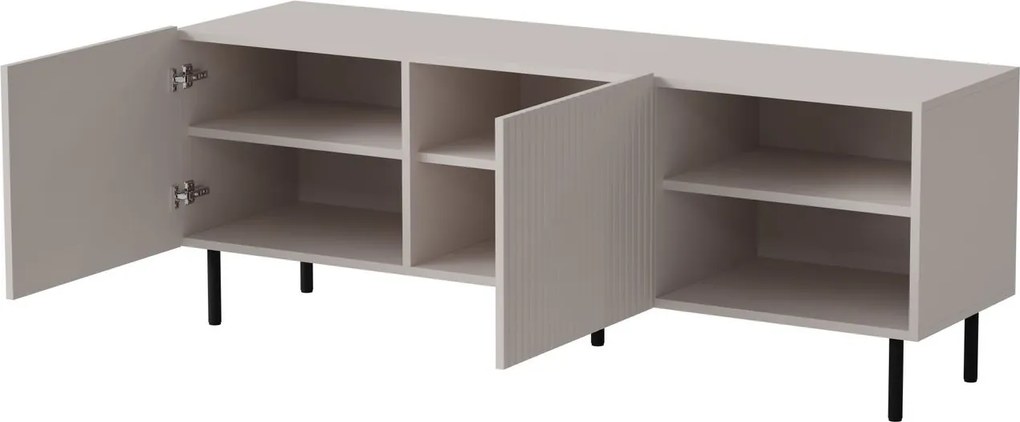 TV stolek Paxos 150 cm kašmír/černý