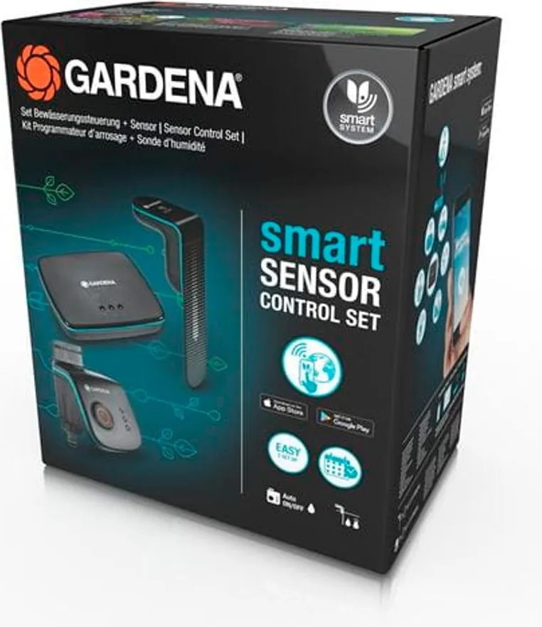 Sada smart zavlažovací počítač, senzor Gardena 19202-20