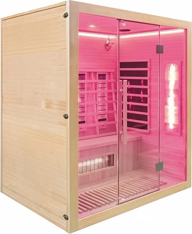 BPS-koupelny Infrasauna Relax HYD-2913 175x120, 4 osoby