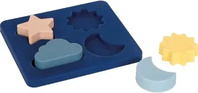 small foot Silikonové puzzle