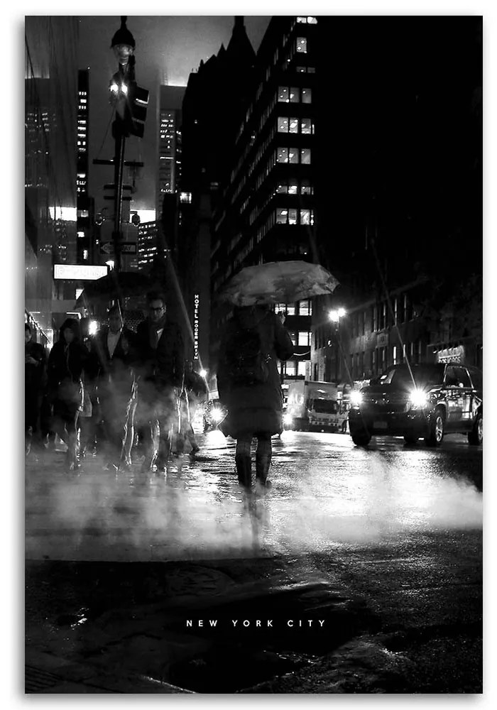 Gario Obraz na plátně Černobílý New York - Nikita Abakumov Rozměry: 40 x 60 cm