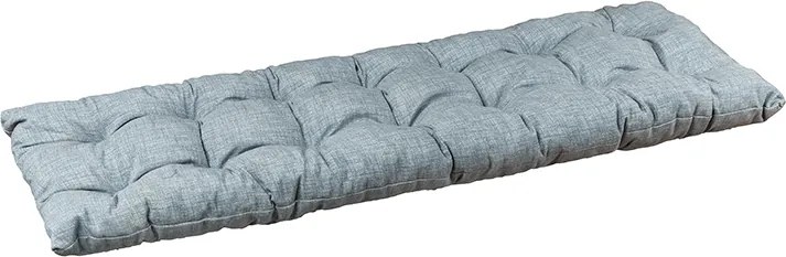 Bellatex Sedák na lavici prošívaný Šedá 40x120 cm
