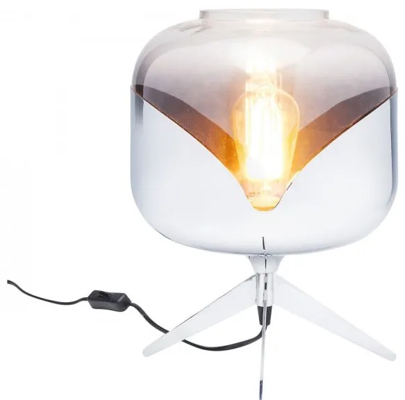 KARE DESIGN Stolní lampa Chrome Goblet Ball 35 × 27 × 27 cm
