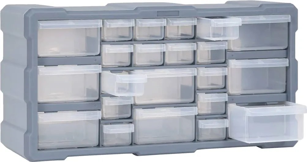 Organizér se 22 zásuvkami 49 x 16 x 25,5 cm 147584