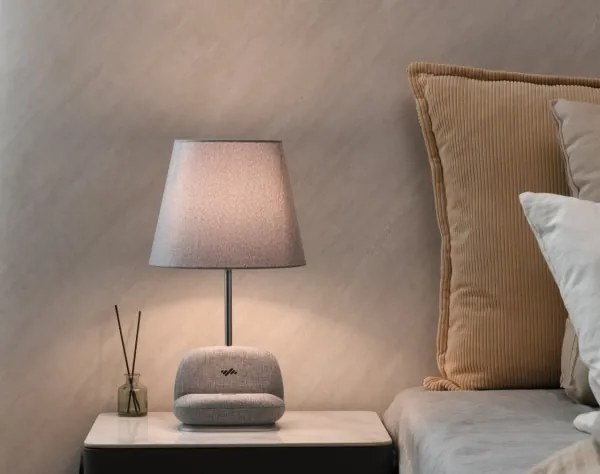 Immax 09109L - LED Stm stolní lampa s bez nabíjením Qi SOFA LED/6W/230V šedá