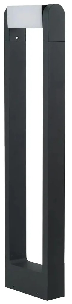 Venkovní stojací lampa Frame šedá