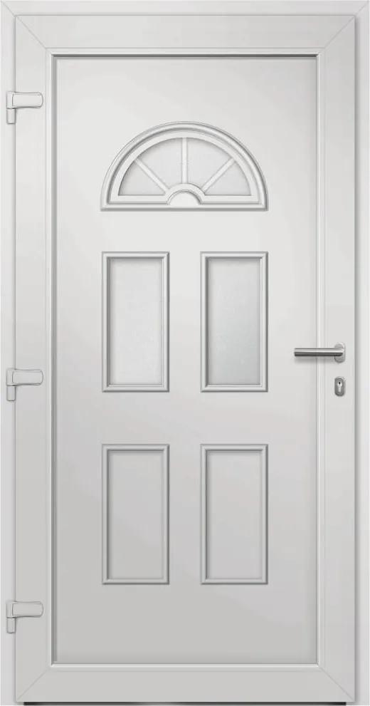 vidaXL Vchodové dveře bílé 88 x 190 cm [279247]