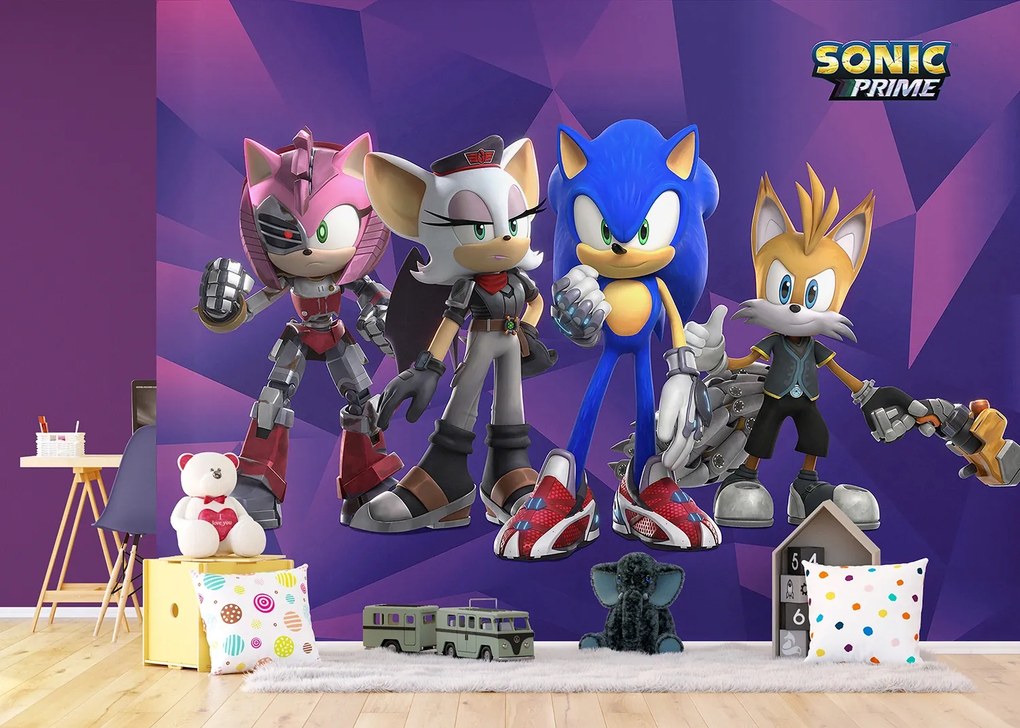 Dětská fototapeta na míru Sonic | Vliesová fototapeta na zed' | DFT5P352205