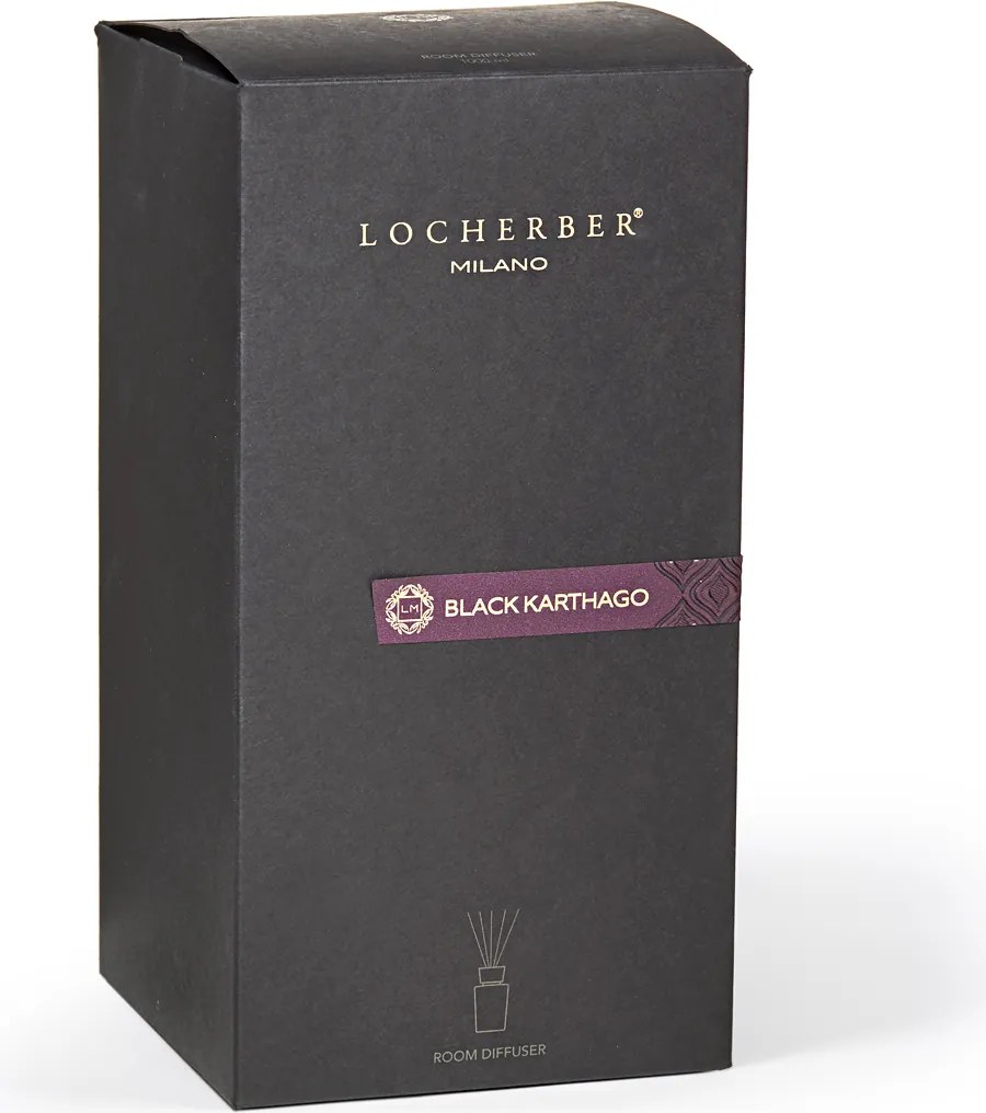 Locherber Milano difuzér Black Karthago Objem: 1 l