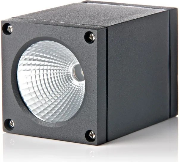 LED2 5130334D LED2 Venkovní stropní svítidlo KUBO, A DALI/PUSH 6W 3000K antracit - LED2 Lighting