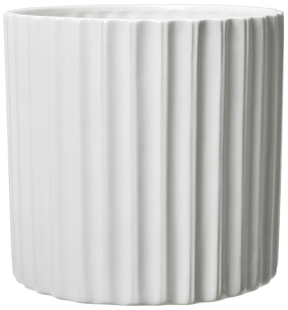 Květináč Simone White 16 cm Wikholm Form