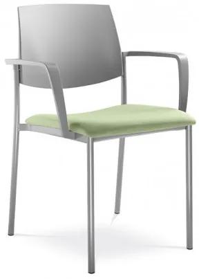 LD seating Konferenční židle SEANCE ART 180,BR s područkami Barva kostry černá kostra GALERIE - Čalounění LD seating LÁTKY 3 / SILVERTEX, FAME, MAGIC 2021