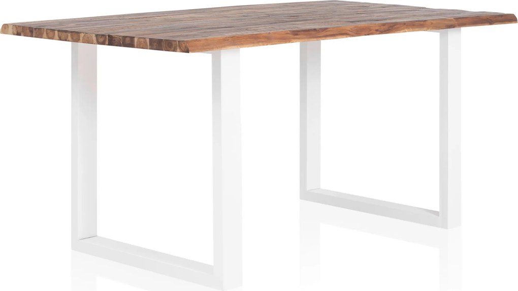 XXXLutz JÍDELNÍ STŮL, přírodní barvy, bílá, 180/90/75 cm MID.YOU - Jídelní stoly - 001769019704