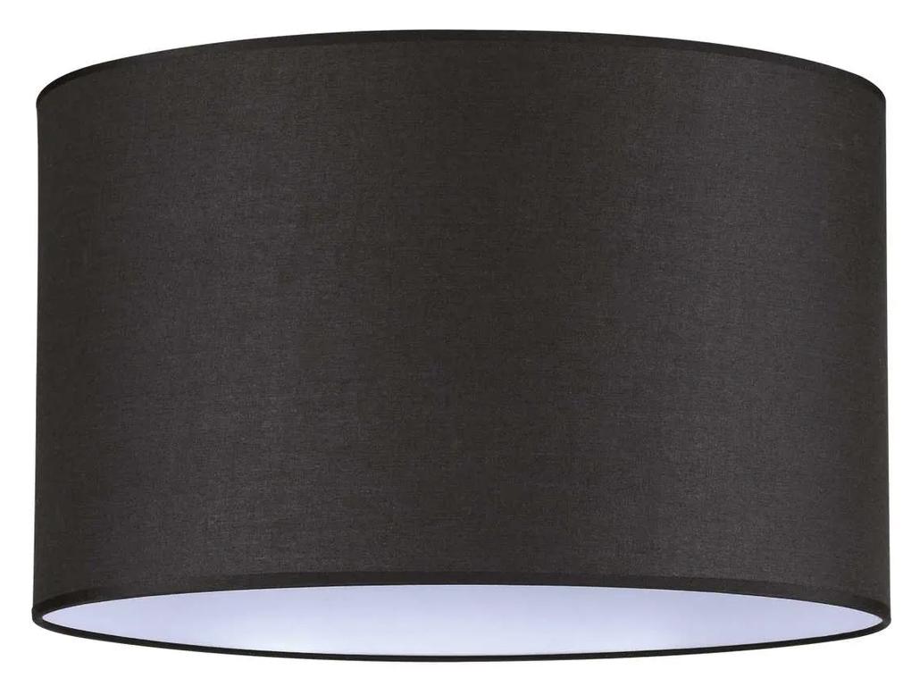 Ideal Lux Stojací lampa SET UP, ⌀ 45cm Barva stínidla: béžová, Barva podstavce: černá