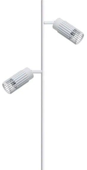 Stojací lampa VERTICAL 2xGU10/8W/230V bílá