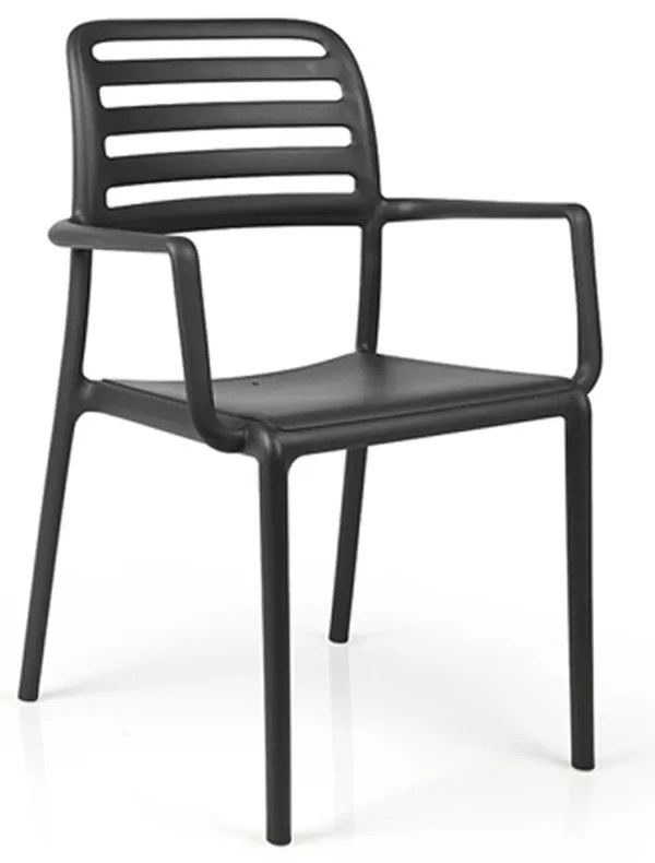 Nardi Designové plastové křesílko COSTA antracite