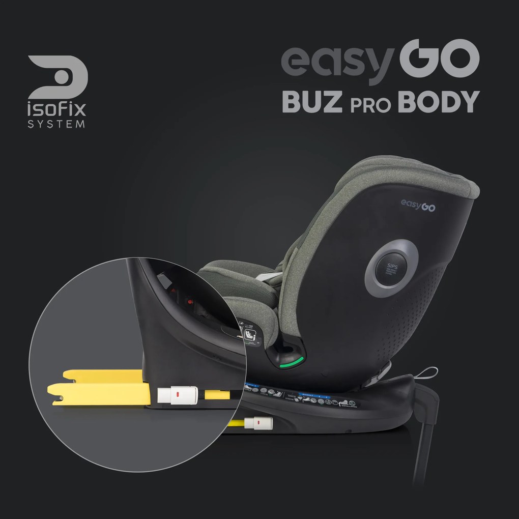 Autosedačka EasyGo Buz Pro Body Greener
