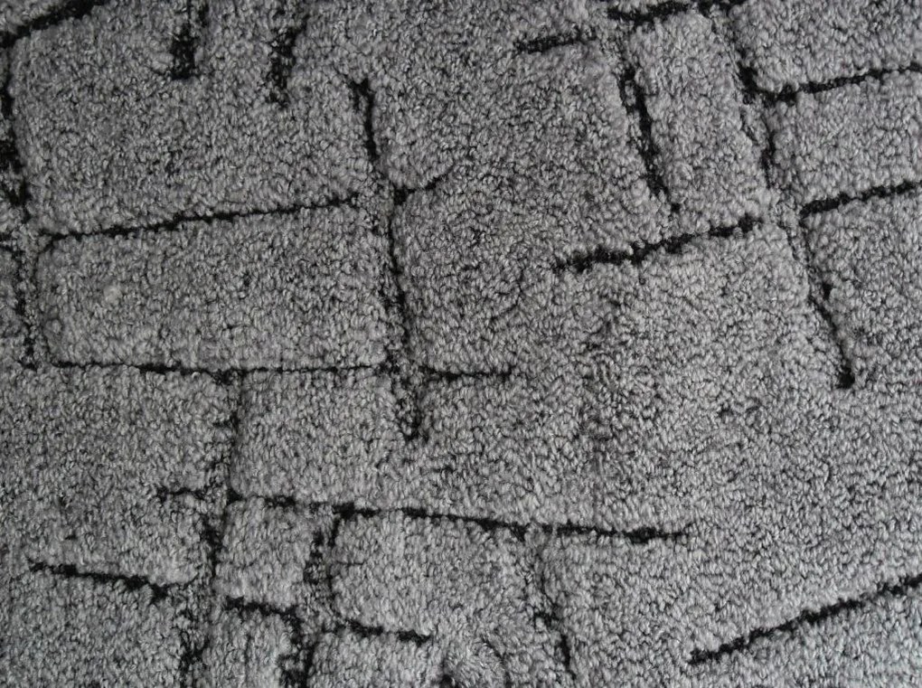 Metrážový koberec Symphony 93 (sv. šedá) š.5m