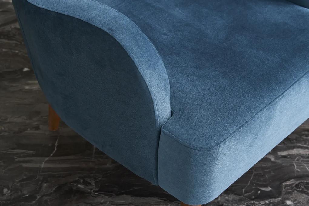 Atelier del Sofa Křeslo Karina - Blue, Modrá
