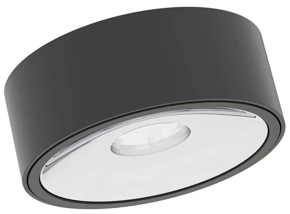 Moderní bodové svítidlo Neo Slim LED černá/chrom