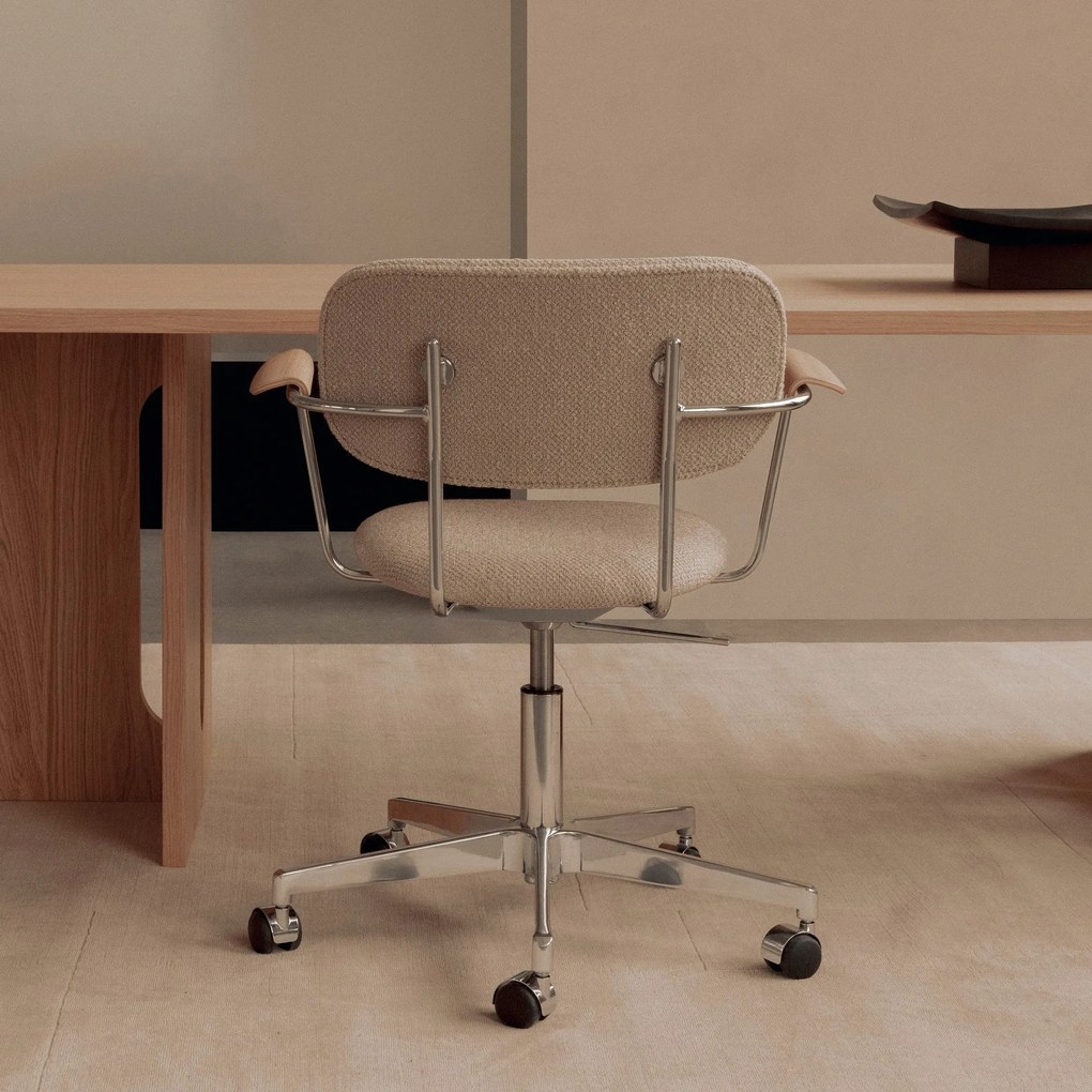 AUDO (MENU) Kancelářská židle Co Task Chair, Chrome / Black Oak