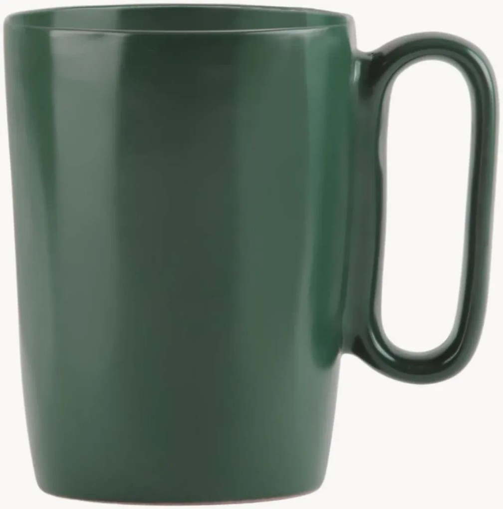 Sada hrnků Fuori Green, 4 díly