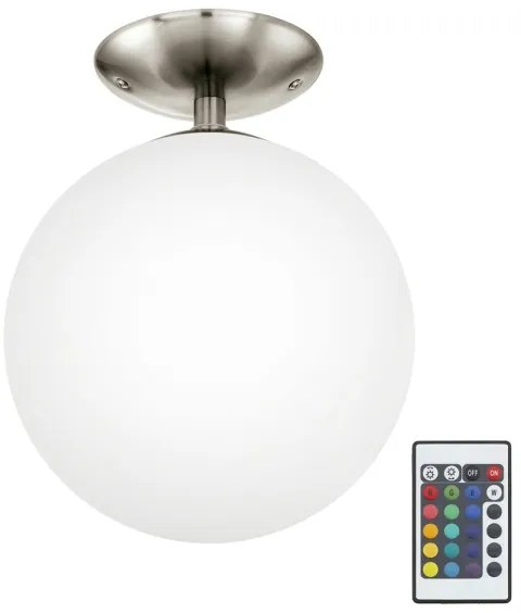 Eglo 75358 - LED RGBW Stropní svítidlo RONDO-C 1xE27/7,5W/230V pr. 25 cm + DO