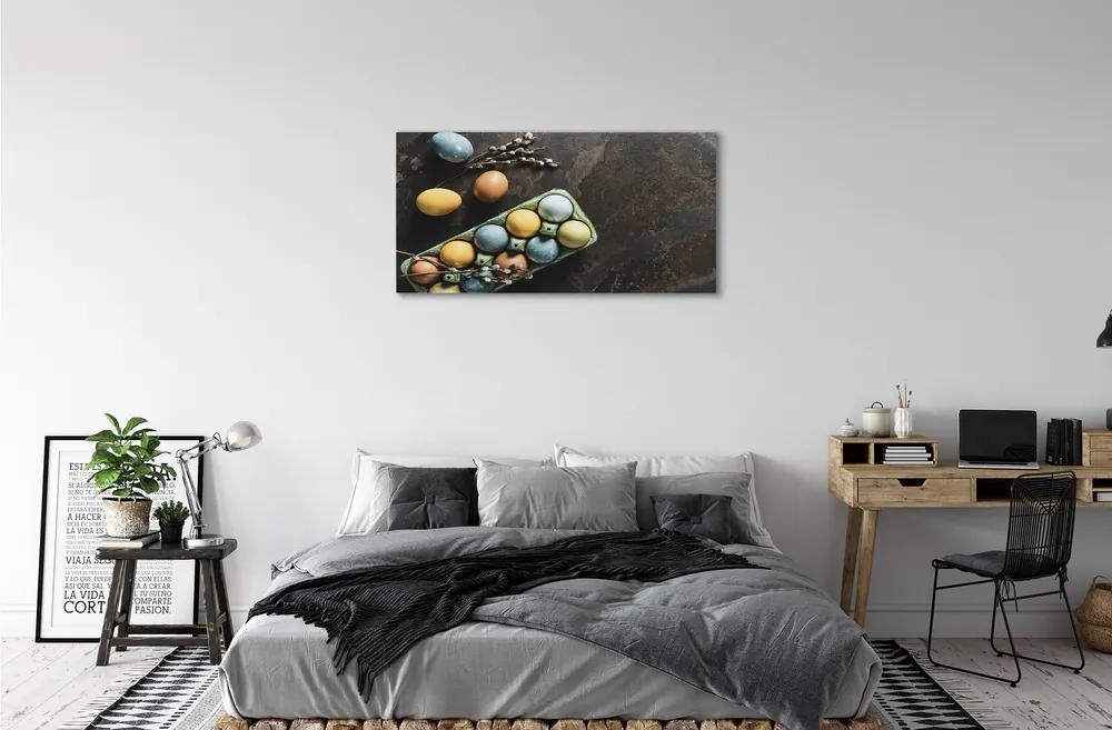 Obrazy na plátně vejce base 140x70 cm