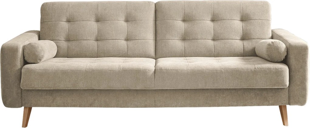 XXXLutz ROZKLÁDACÍ POHOVKA, textil, kompozitní dřevo, pískové barvy MID.YOU - Rozkládací pohovky - 002220030909