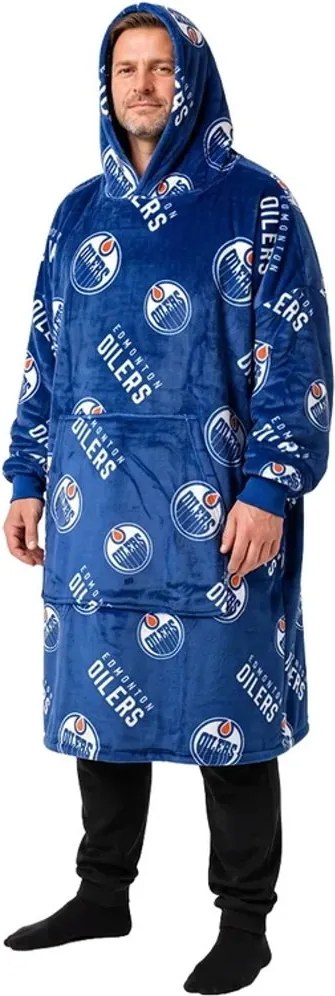 Mikinová televizní deka NHL Edmonton Oilers - vel. XL