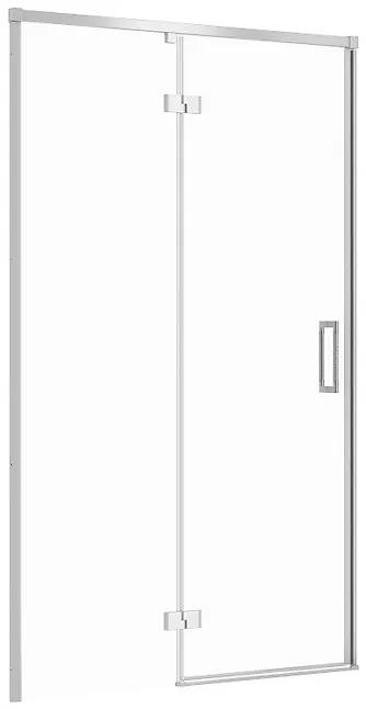 CERSANIT - Sprchové dveře LARGA chrom 120X195, levé, čiré sklo S932-122