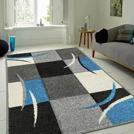 Koberce Breno Kusový koberec PORTLAND 3064/AL1Z, Vícebarevné, 67 x 120 cm |  BIANO