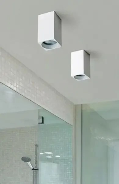 Bodové světlo Mini square bílé