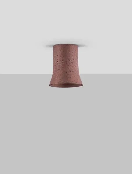 Designové Stropní svítidlo Aku Červená