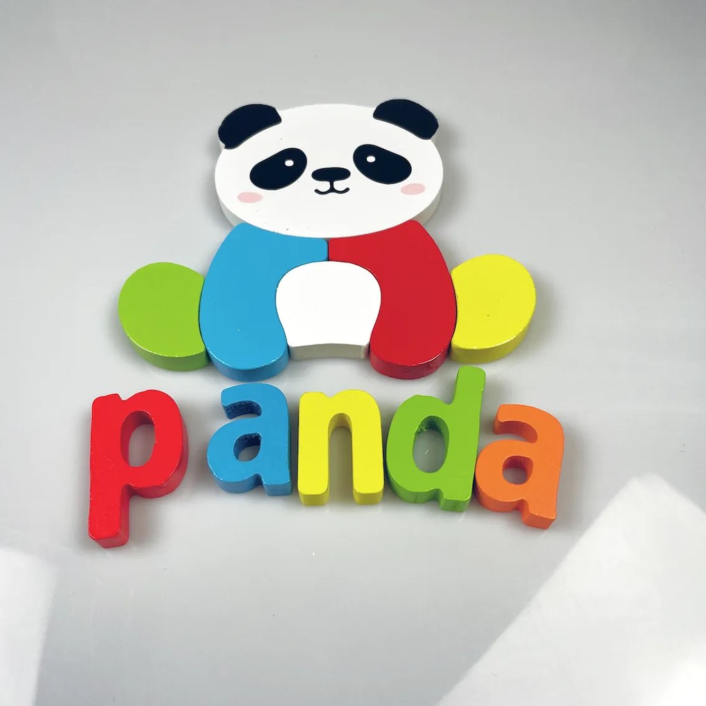 Dřevěná skládačka "Panda"