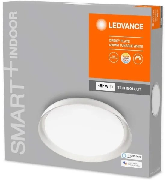 Ledvance - LED Stmívatelné stropní svítidlo SMART+ PLATE LED/24W/230V Wi-Fi