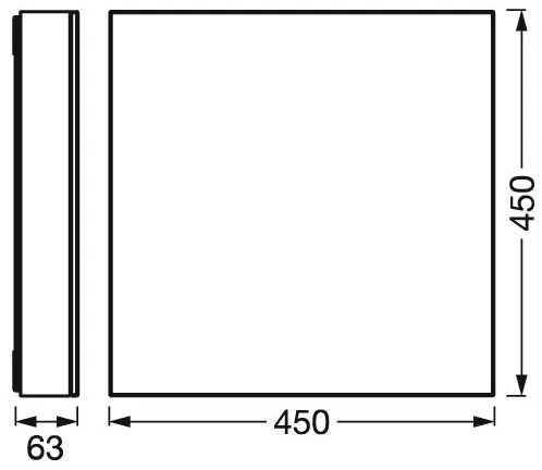 Ledvance -LED Stmívatelné stropní svítidlo SMART+ FRAMELESS LED/24,5W/230V Wi-Fi